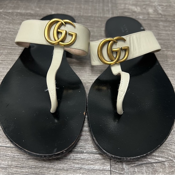 Gucci | Shoes | Gucci Gg Marmont Thong Sandals | Poshmark